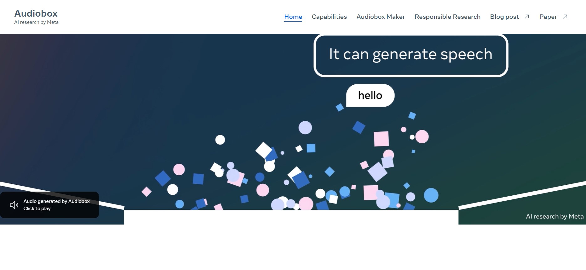 La nueva IA de Meta Audiobox, que clona tu voz en segundos, ya se puede ...