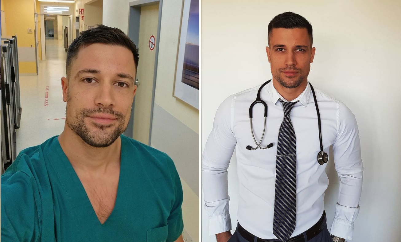 Quién es Vasilje Vujovic: el "doctor más sexy del mundo" cuya imagen ...