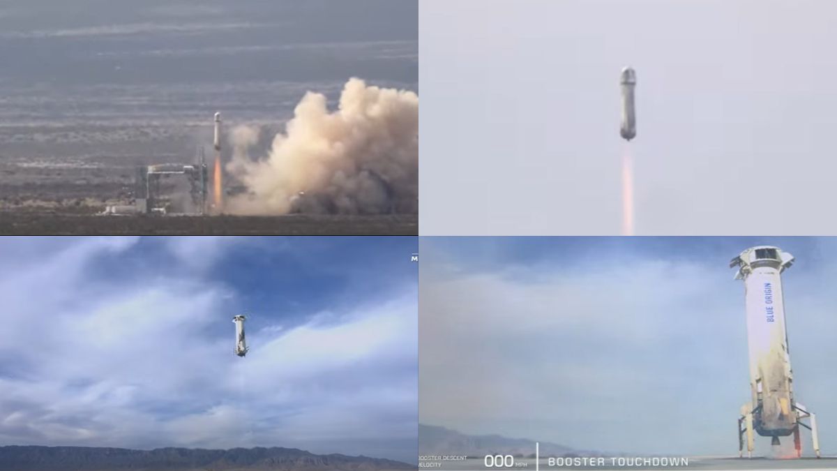 Otro triunfo para Jeff Bezos: Blue Origin lanza con éxito su cohete no tripulado New Shepard
