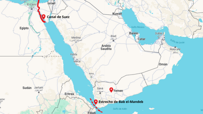 Por qué el Mar Rojo, escenario del conflicto con los hutíes, es un enclave estratégico tan ...
