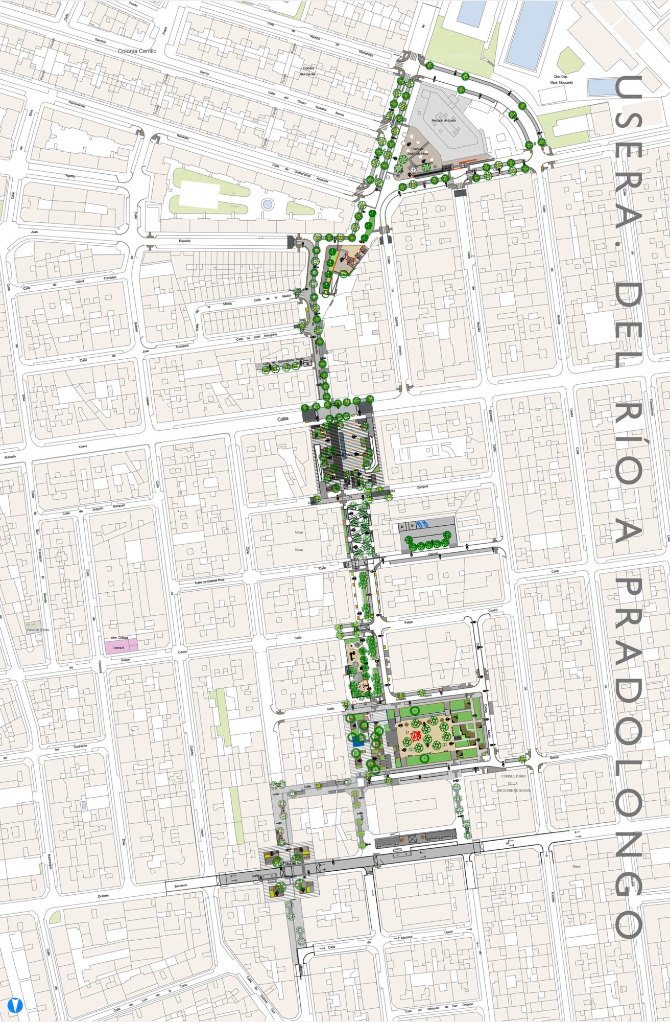 El Chinatown de Usera unirá Madrid Río con el centro del barrio por un ...