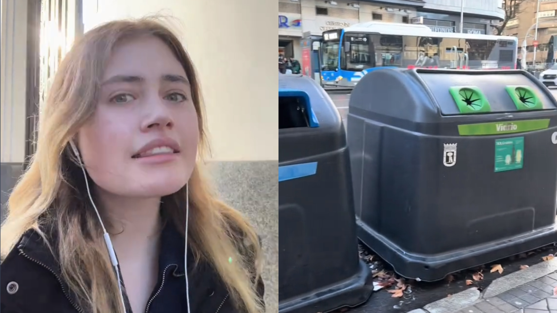 La crítica de una estadounidense al reciclaje en España que se ha hecho ...