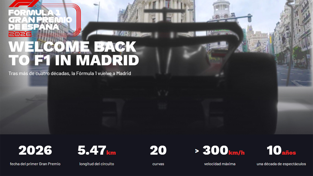 Las condiciones que debe cumplir Madrid para albergar el Gran Premio de Fórmula 1