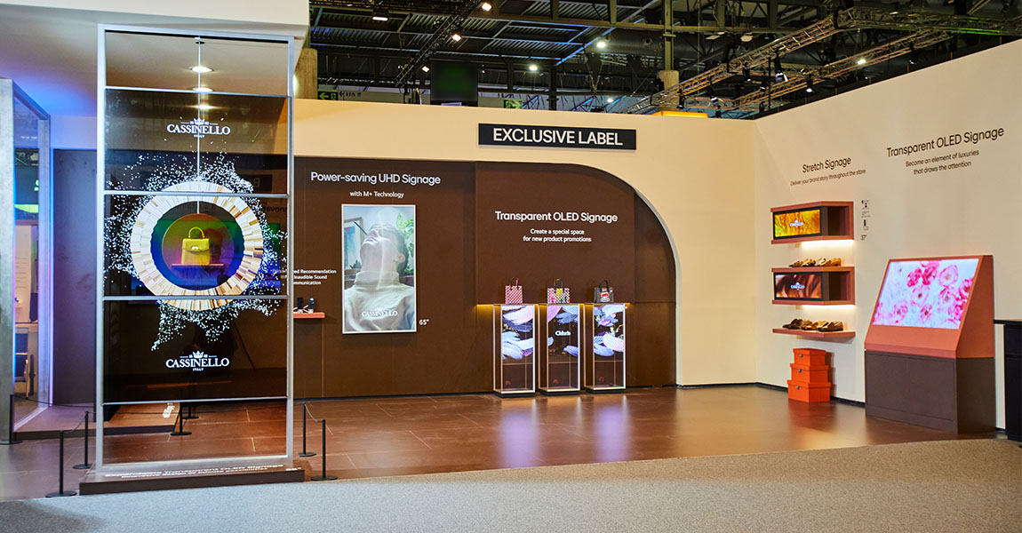 LG sorprende con sus displays transparentes y ultrafinos en ISE y ...