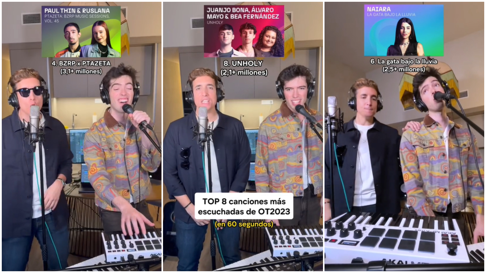 Xuso Jones y Pablo Lluch se unen en un dúo musical para celebrar las canciones más escuchadas de ...