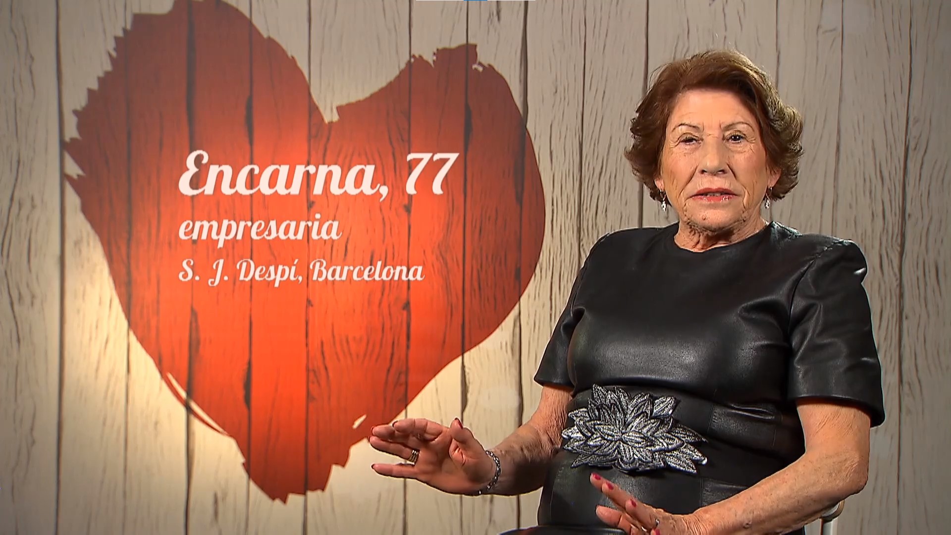 Encarna, en 'First Dates': "Salgo a la calle y los hombres se giran, no ...