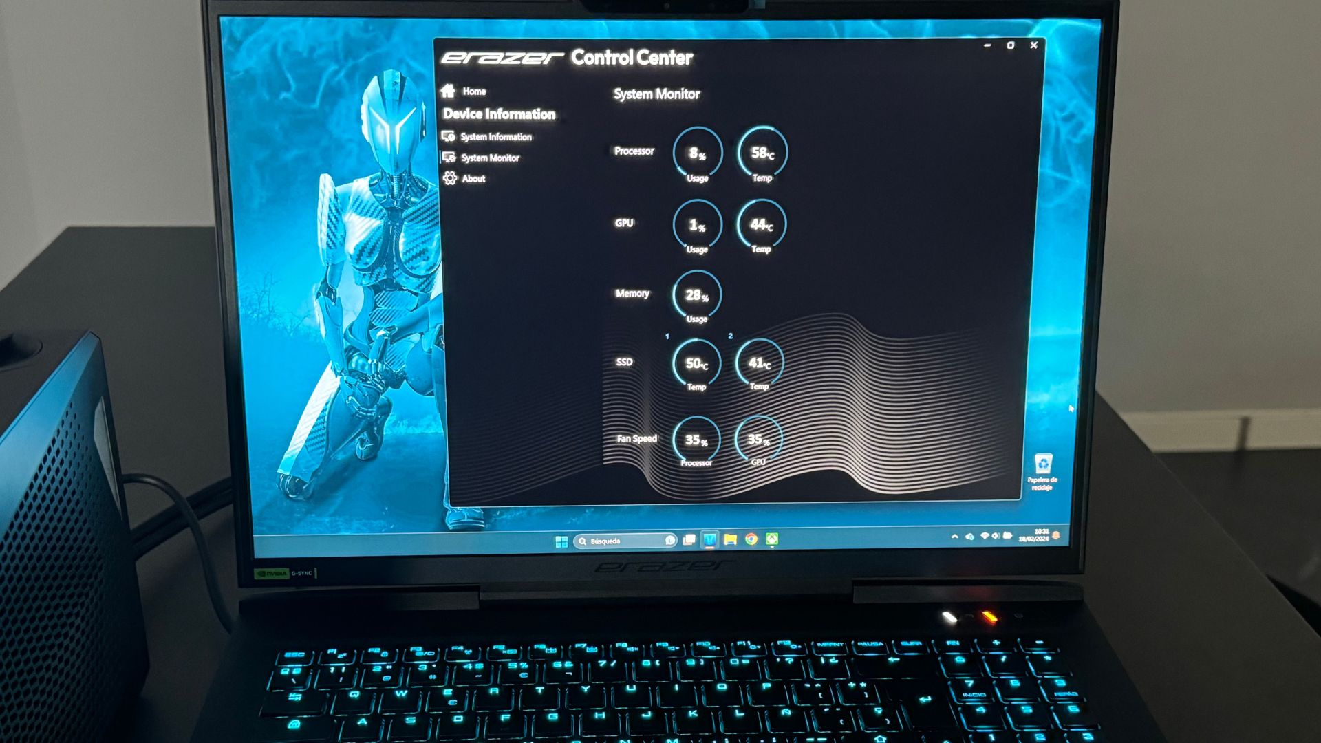 Erazer Beast X40: el portátil gaming más potente que hemos probado