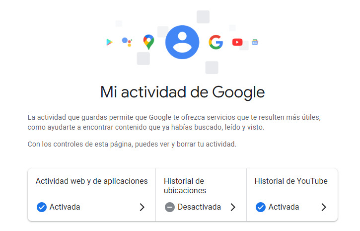 ¿Qué es 'Mi actividad' en Google? Así funciona la herramienta que ...