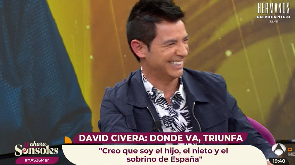 'Y ahora Sonsoles': David Civera desvela lo que hace cuando suena 'Que ...