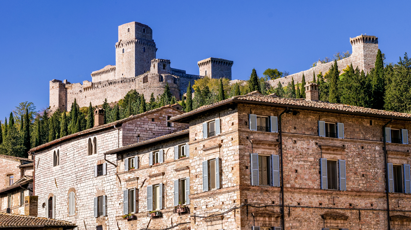 El pueblo italiano cuna de San Francisco de Asís con una basílica Patrimonio de la Humanidad