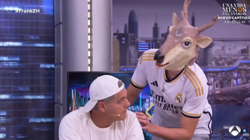 El youtuber Plex sorprende a Frank Cuesta en 'El Hormiguero'