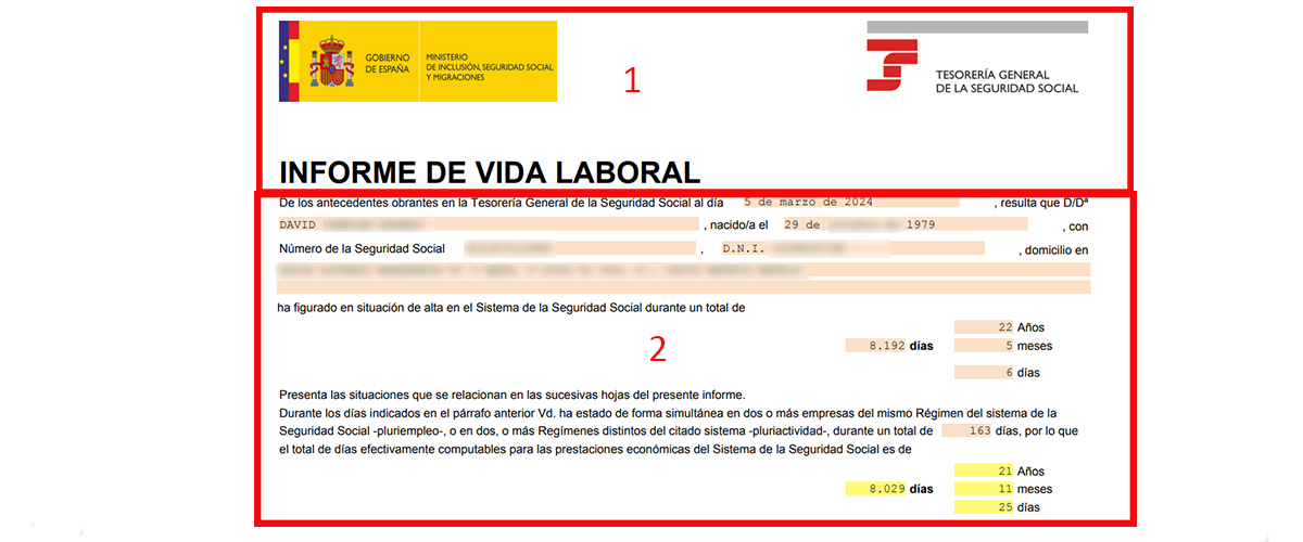 Cómo entender el informe de vida laboral, paso a paso: estos son los ...