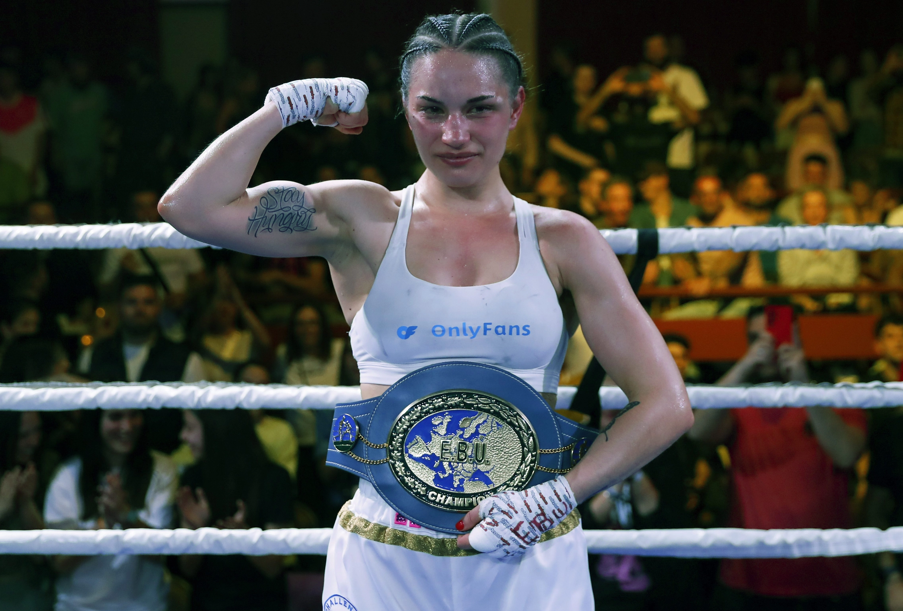 Tania Álvarez aplasta a Cecchi y se proclama campeona de Europa del ...