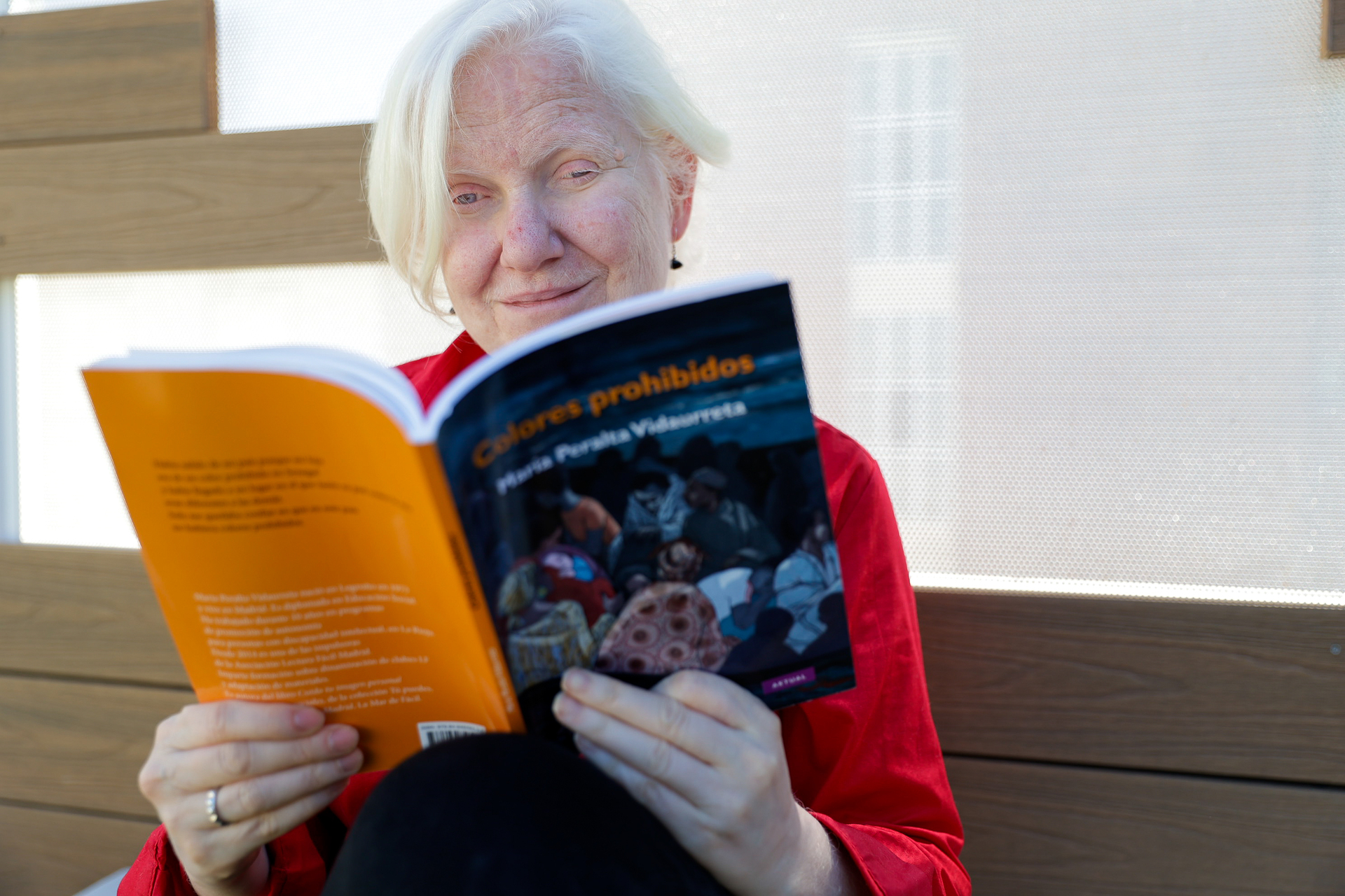 María Peralta, escritora y presidenta de Lectura Fácil Madrid: "Muchos ...