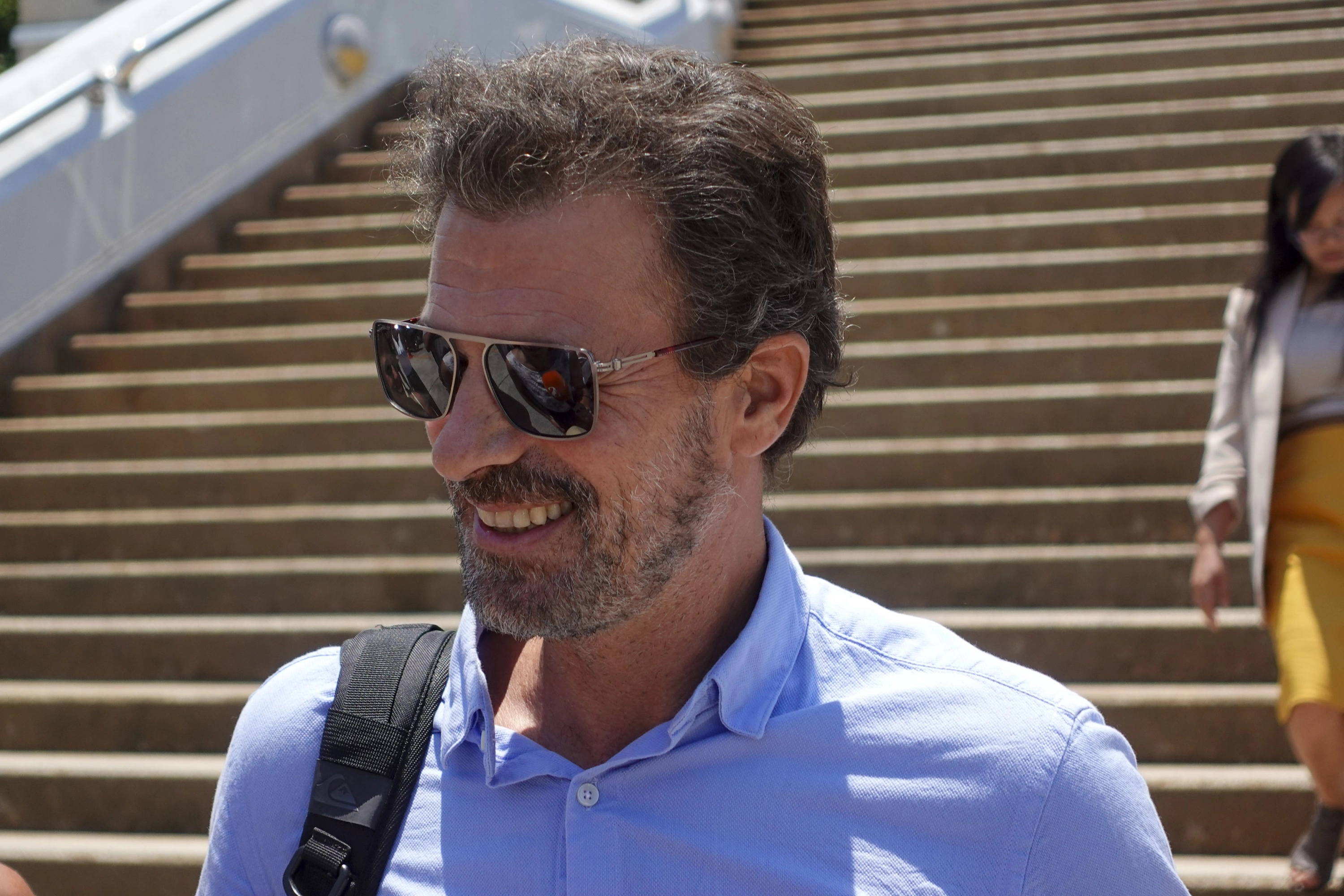 La gran diferencia de actitud entre Rodolfo Sancho y Silvia Bronchalo a ...