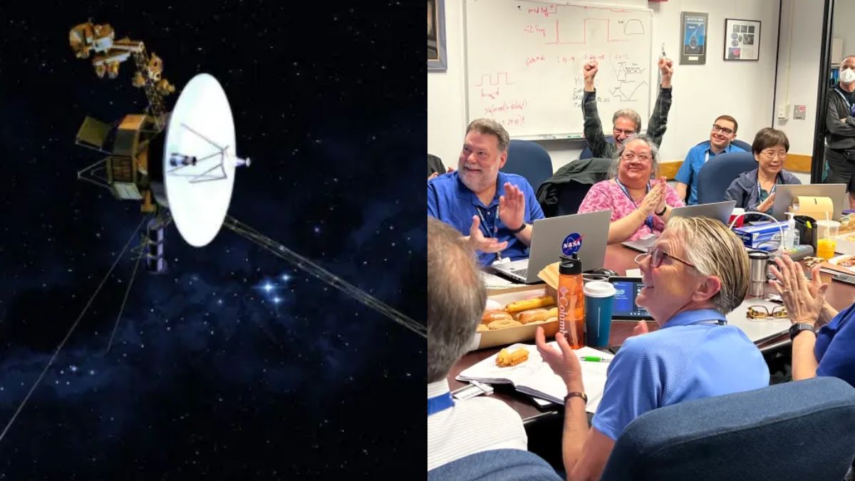 La sonda espacial Voyager 1 de la NASA vuelve a enviar datos a la Tierra, ¿qué pasó durante ...
