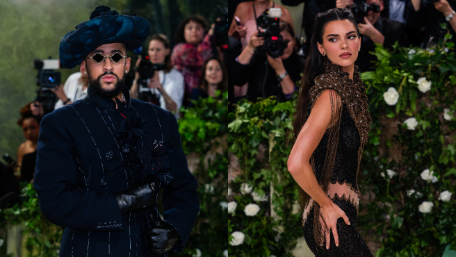 Las imágenes que confirman que Kendall Jenner y Bad Bunny pasaron la noche juntos tras la Gala MET
