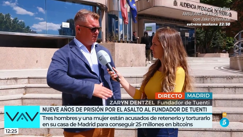 Zaryn Dentzel, fundador de Tuenti, sobre la condena de nueve años a la ...