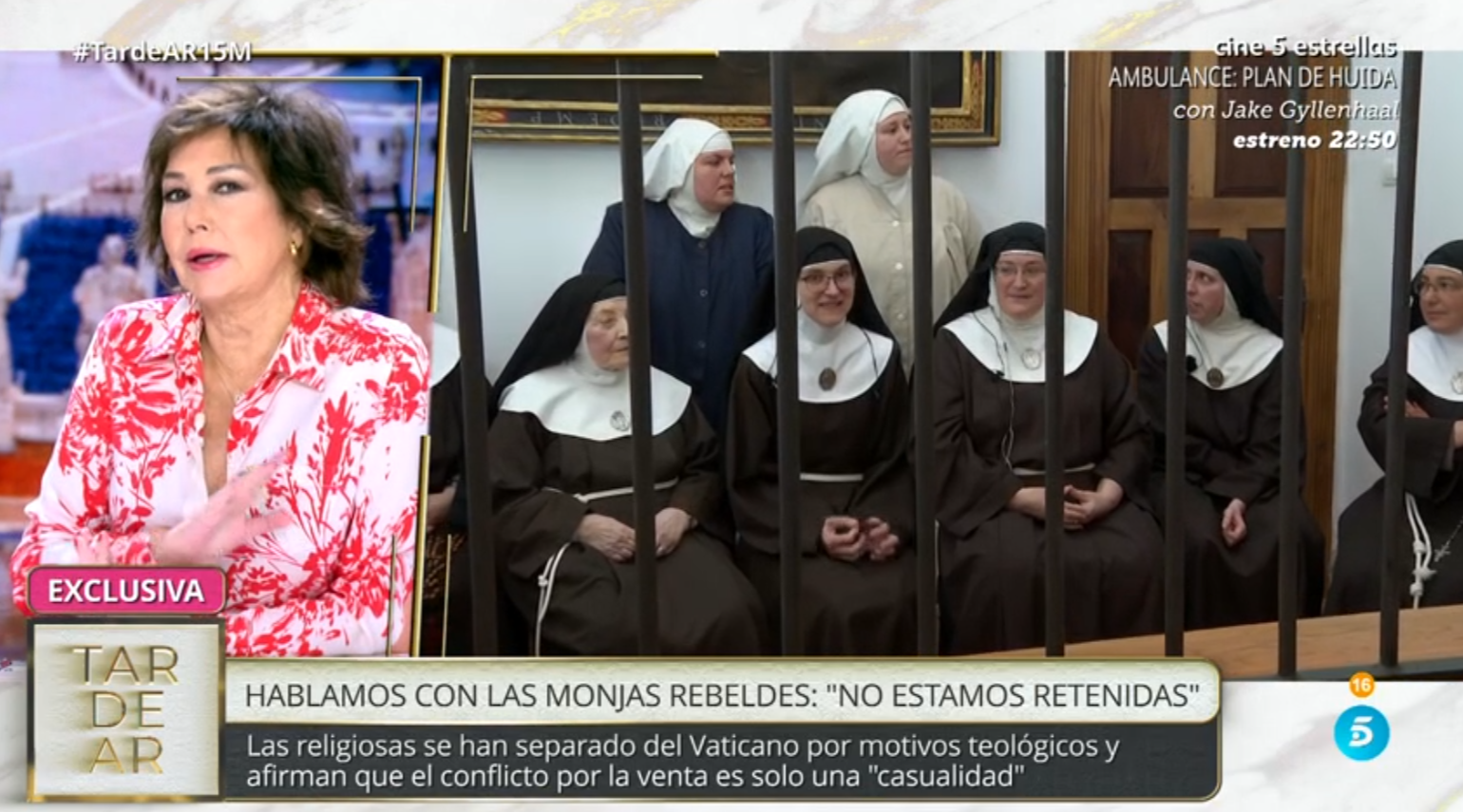 'TardeAR': Hablan por primera vez las monjas que han roto con El vaticano: "No podemos comulgar ...