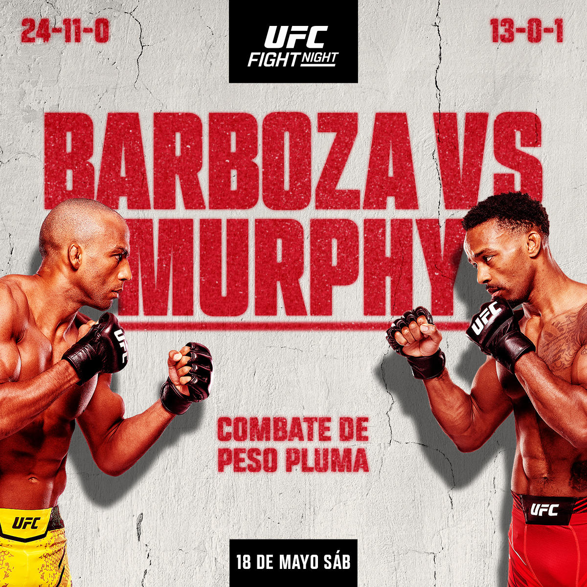 Horario y dónde ver UFC Vegas 92: Barboza vs Murphy