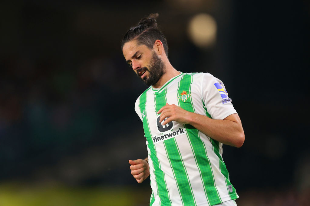 Isco ultima su regreso al fútbol y ya entrena con el Betis seis meses ...