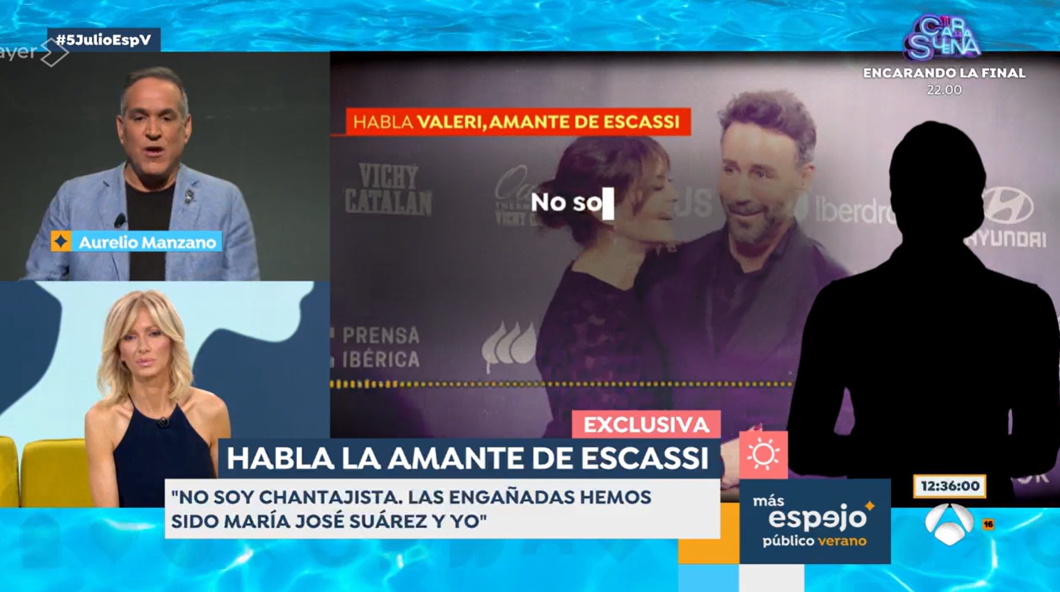 Valeri, la amante de Escassi: "No soy chantajista, las engañadas hemos ...