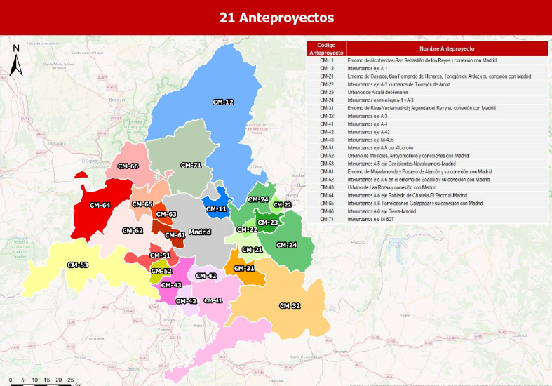 La nueva red interurbana de buses de Madrid plantea cambios en 150 ...