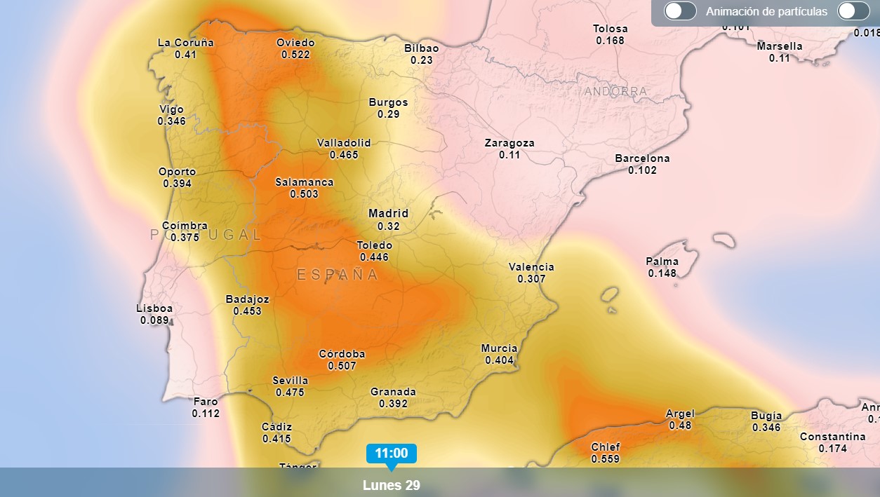 La Aemet avisa de la llegada de una Dana y de calima a España en horas ...