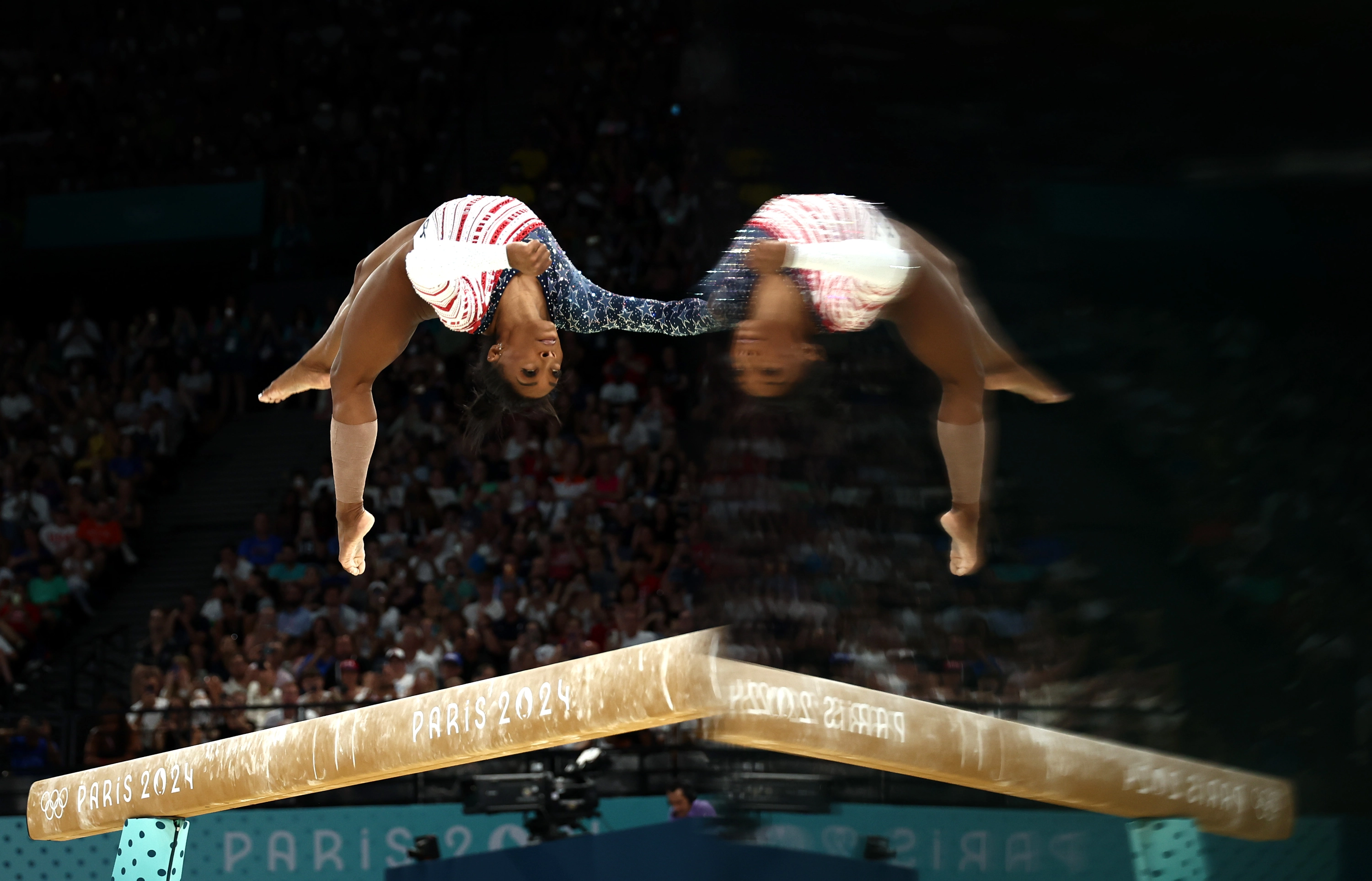 Simone Biles logra un oro de leyenda en su regreso a los Juegos Olímpicos: sus ejercicios, foto ...