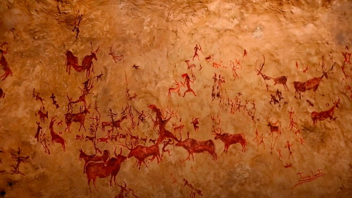 La impresionante cueva de La Mancha para descubrir pinturas rupestres ...