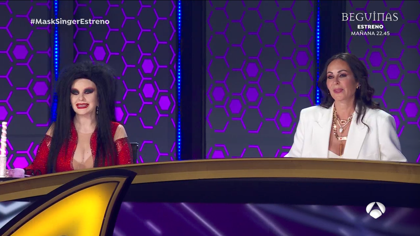 Ana Milán y Alaska dejan las máscaras de lado para ser parte del jurado ...