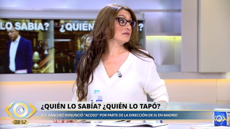 Sol Sánchez, exdiputada que denunció acoso de un directivo de IU: "Se ...