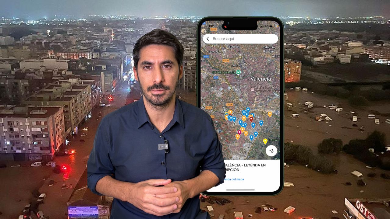 DANA en Valencia: así es el mapa interactivo de Google Maps para ...