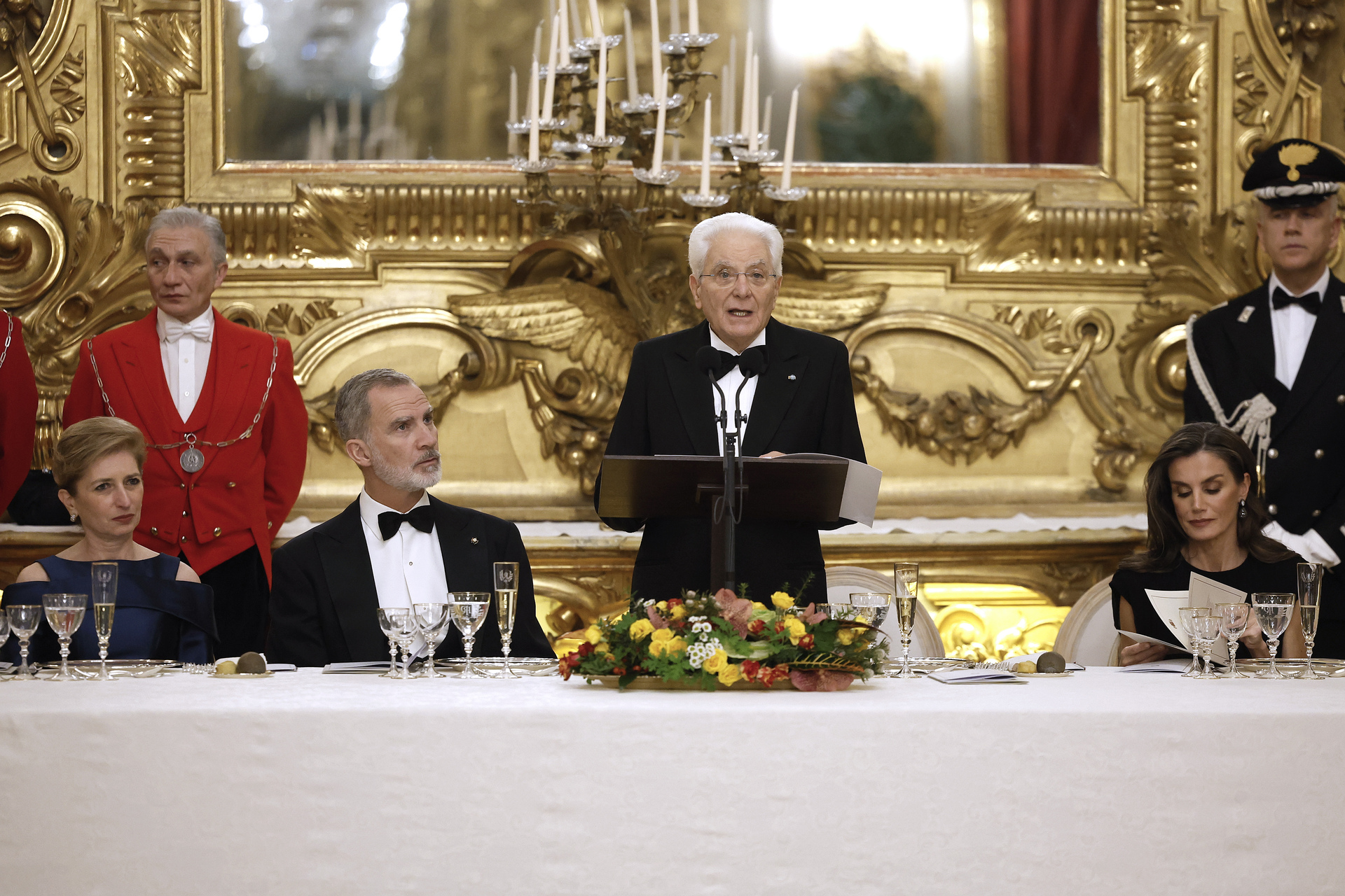 Fotos: Las fotos de cena de gala en Roma en honor a Felipe VI y la ...