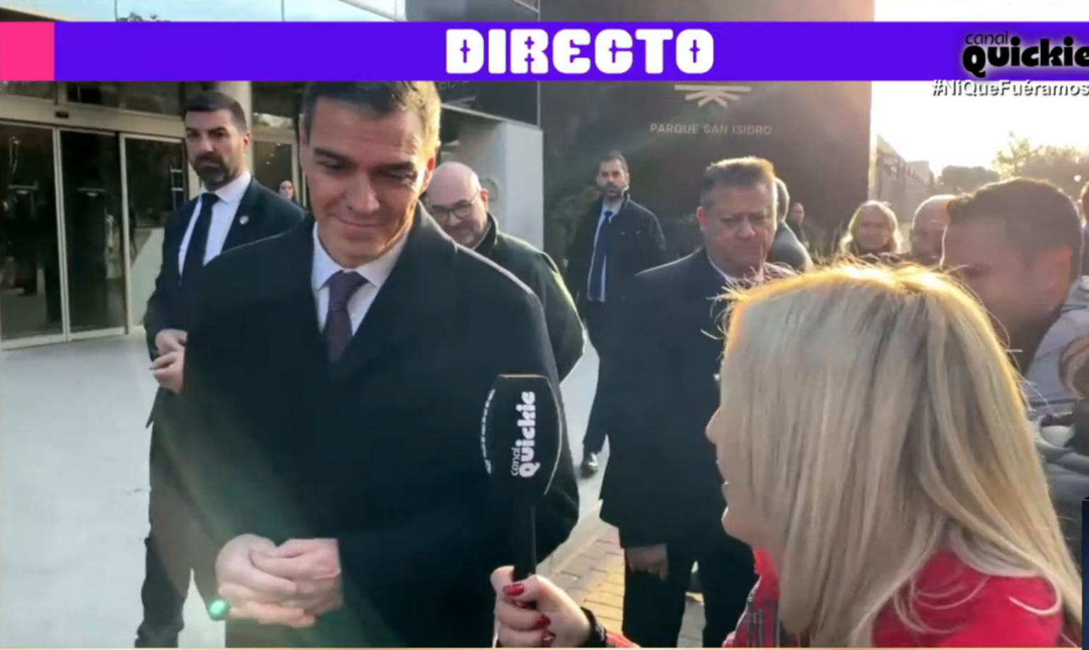 Marta Riesco arranca una sonrisa a Pedro Sánchez en pleno homenaje a ...