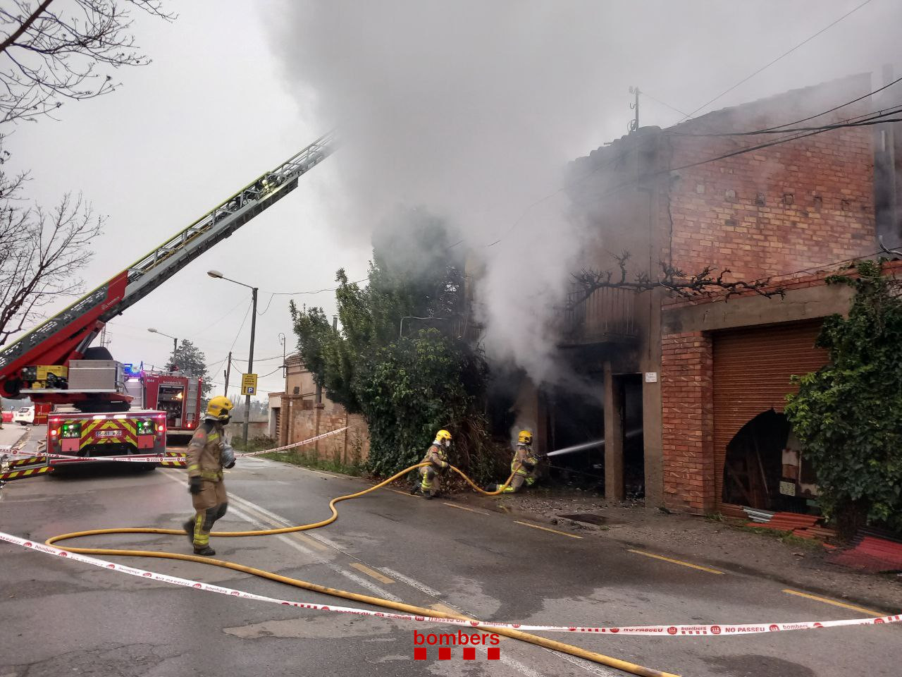 Detenido un hombre en Lleida acusado de provocar un incendio en una casa ocupada