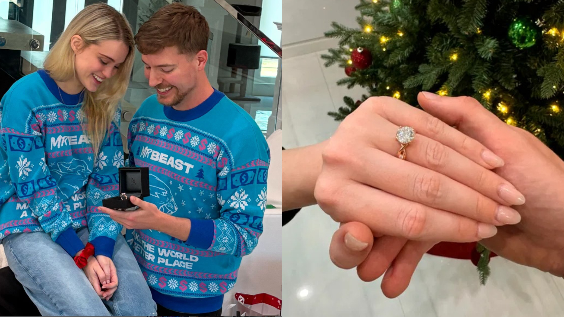 MrBeast anuncia su compromiso con la 'influencer' Thea Booysen en una inesperada pedida de mano ...