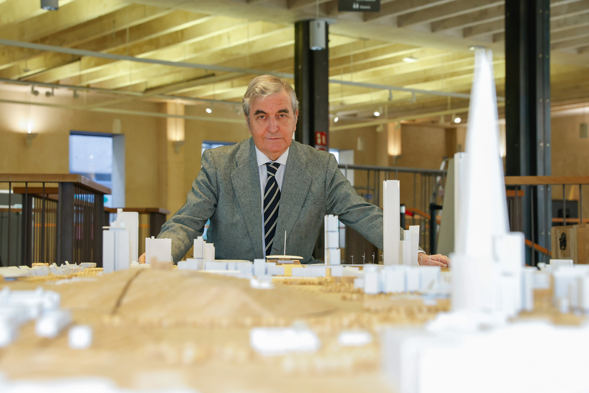 Sigfrido Herráez, decano del Colegio de Arquitectos: "Madrid crecerá si ...