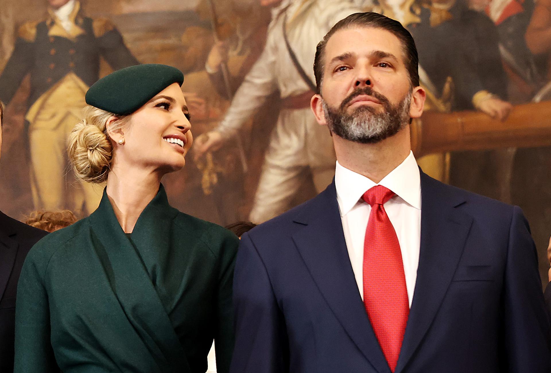 El 'total look' en color tendencia de Ivanka Trump en la investidura ...