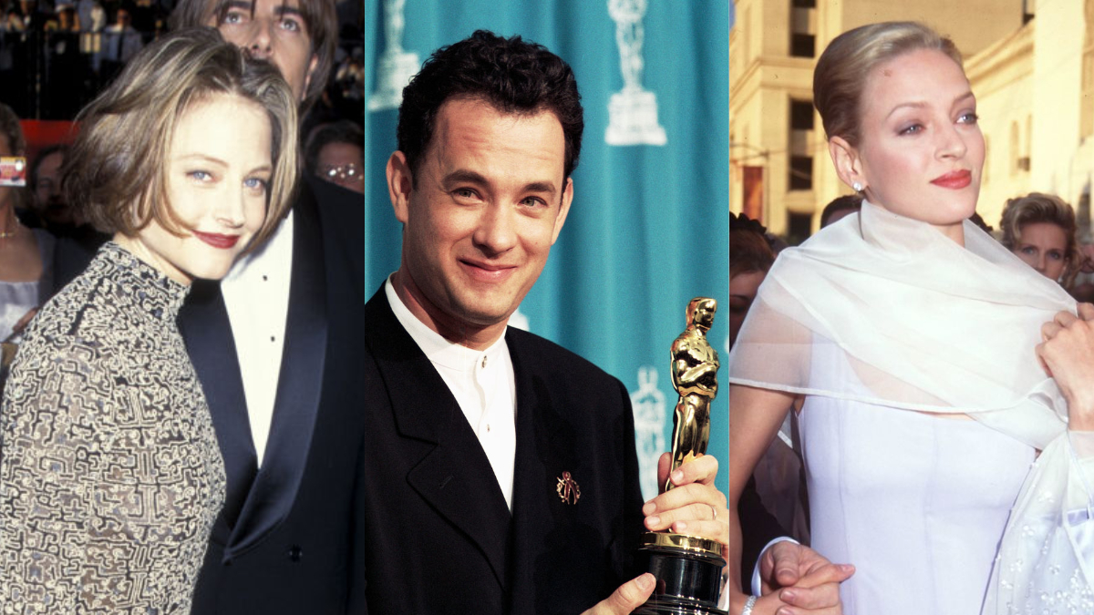 La alfombra roja de los Oscar fue histórica en 1995: ¿reconoces a las mayores estrellas de ...