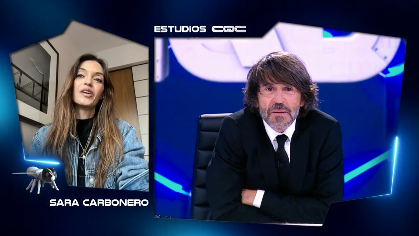 Sara Carbonero debuta en 'Caiga quien caiga' entrevistando a Manuel Carrasco: "Me he puesto como ...