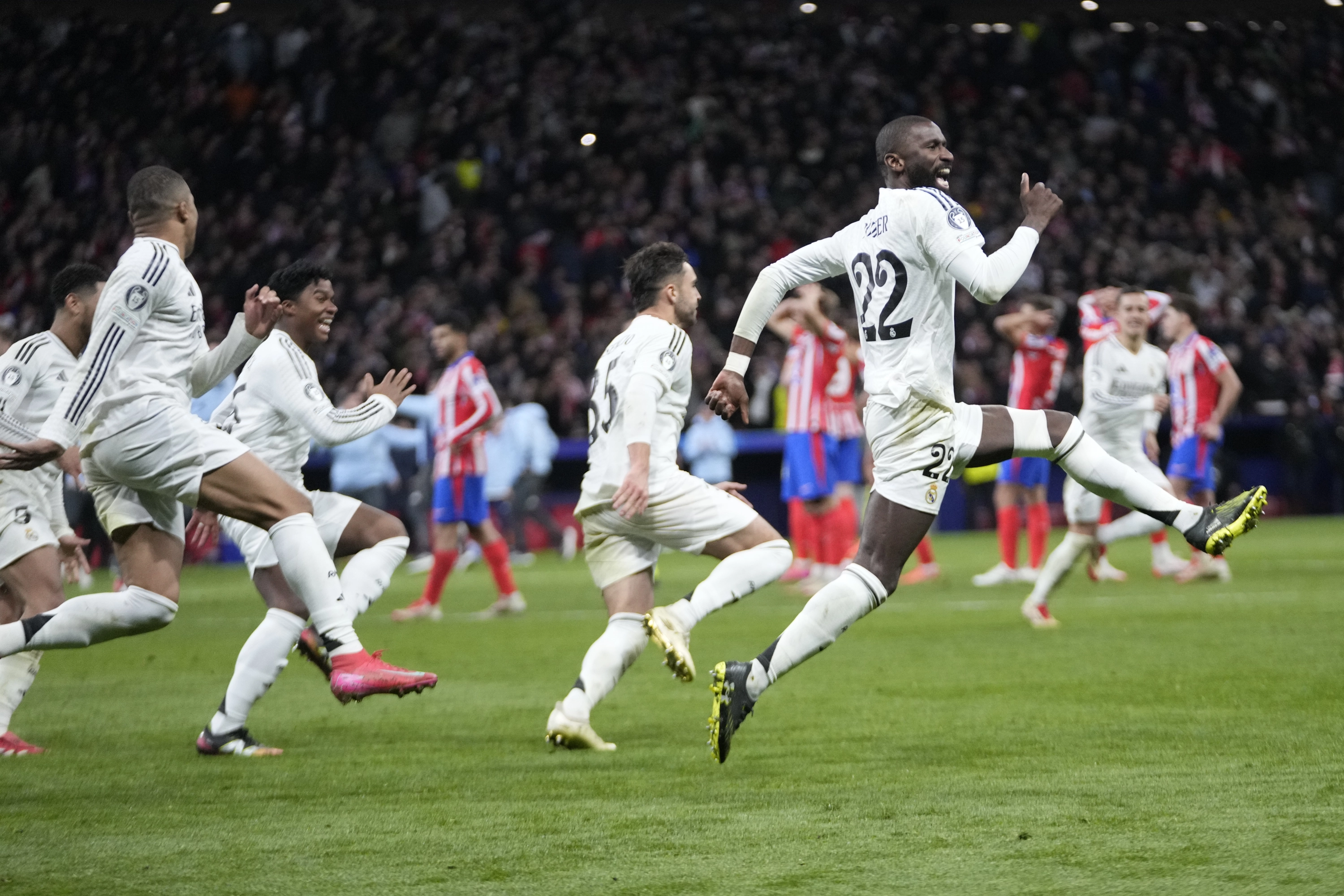 Atlético vs Real Madrid por la Champions League hoy: marcador y goles ...