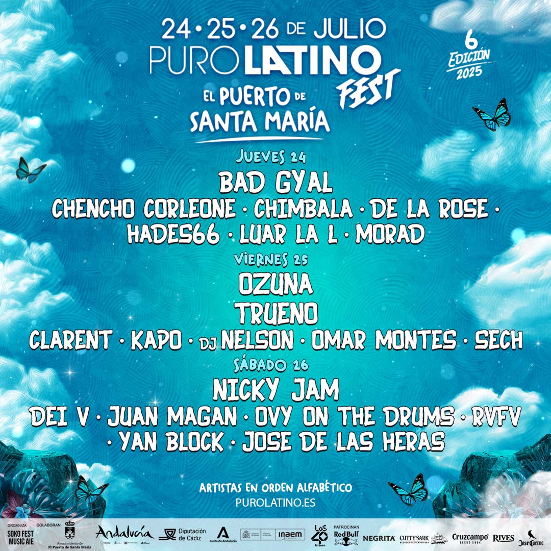 Bad Gyal, Eladio Carrión, Ozuna, Juan Magán... estos son los artistas ...