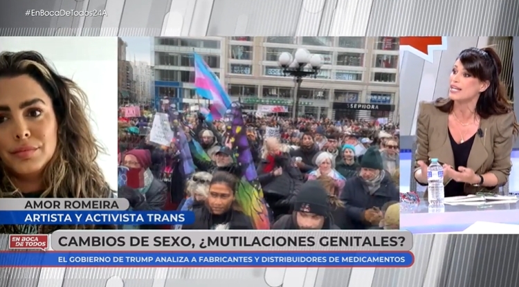 Tensión entre Sonia Ferrer y Amor Romeira por el uso de la palabra ...