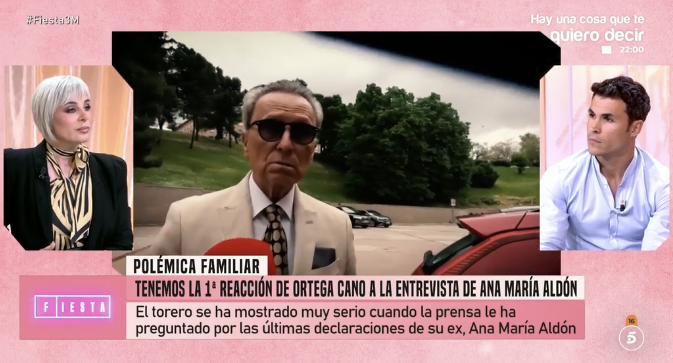 La reacción de Ortega Cano a la aparición de Gloria Camila y Ana María Aldón en '¡De viernes!'