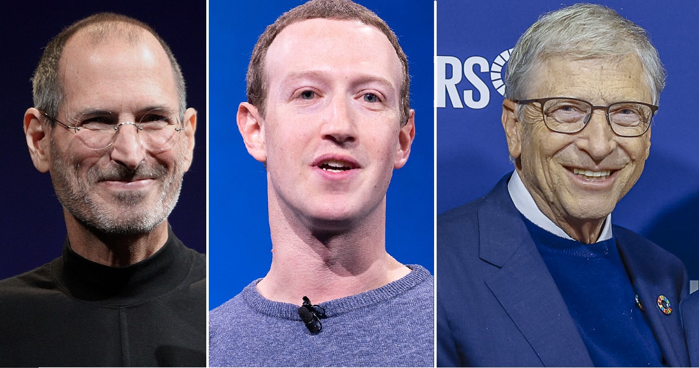 El rasgo que tienen en común Steve Jobs, Mark Zuckerberg o Bill Gates y ...