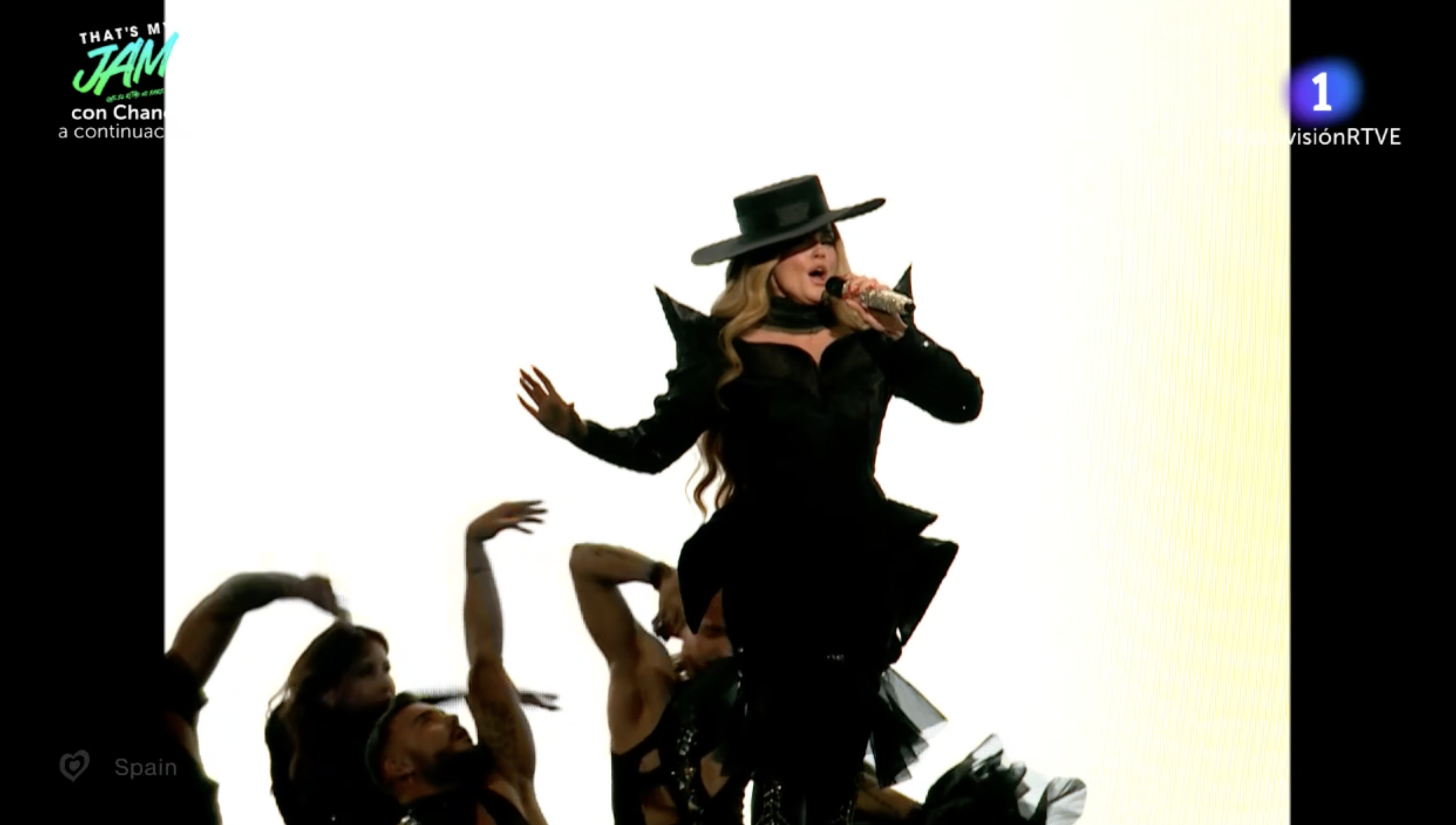 La cualidad de Melody en la actuación en la primera semifinal de ...