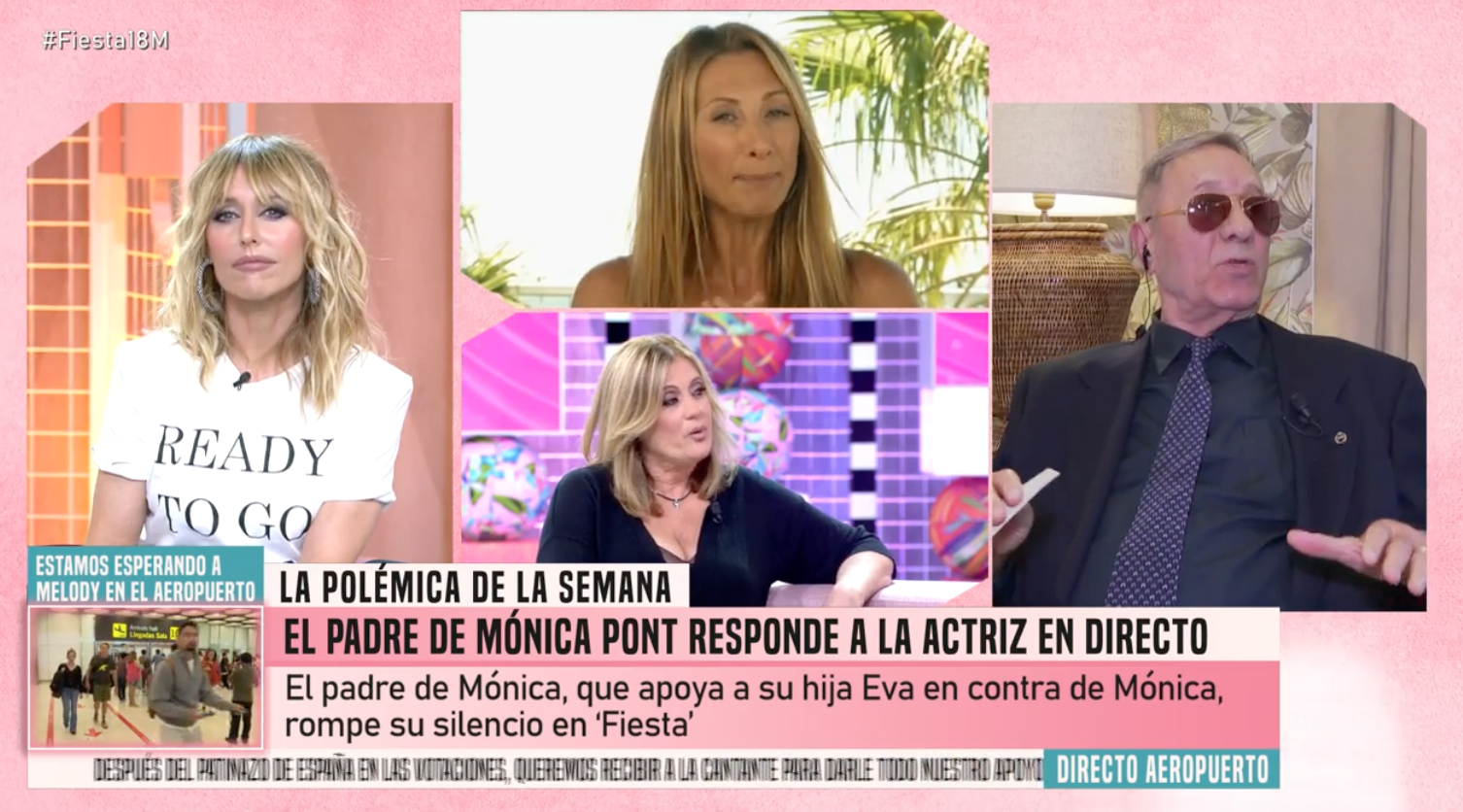 Las duras declaraciones del padre de Mónica Pont sobre su hija: "Es una falacia de persona"