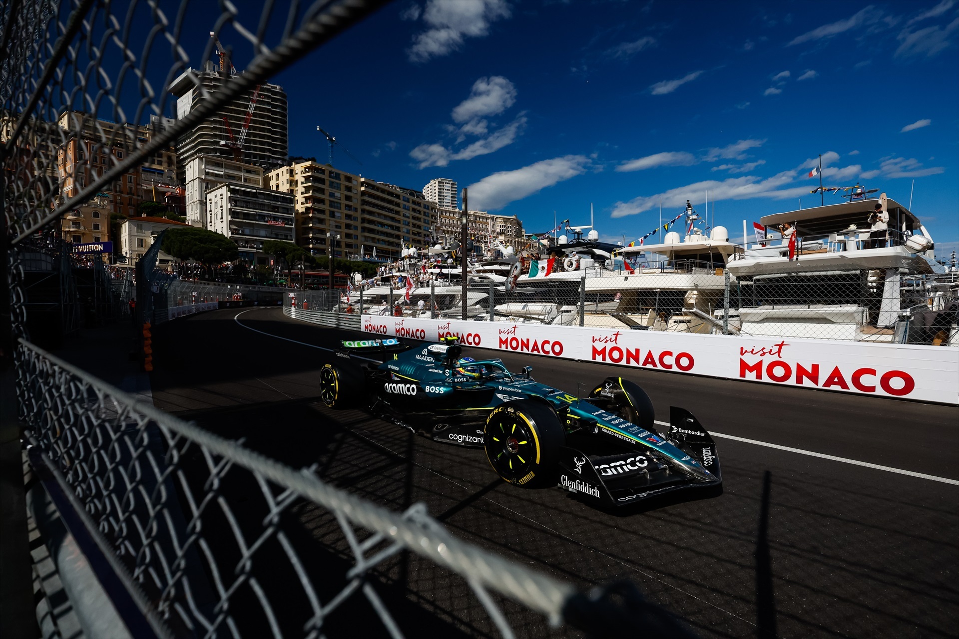 Fernando Alonso brilla en la clasificación del GP de Mónaco y Lando Norris consigue la pole