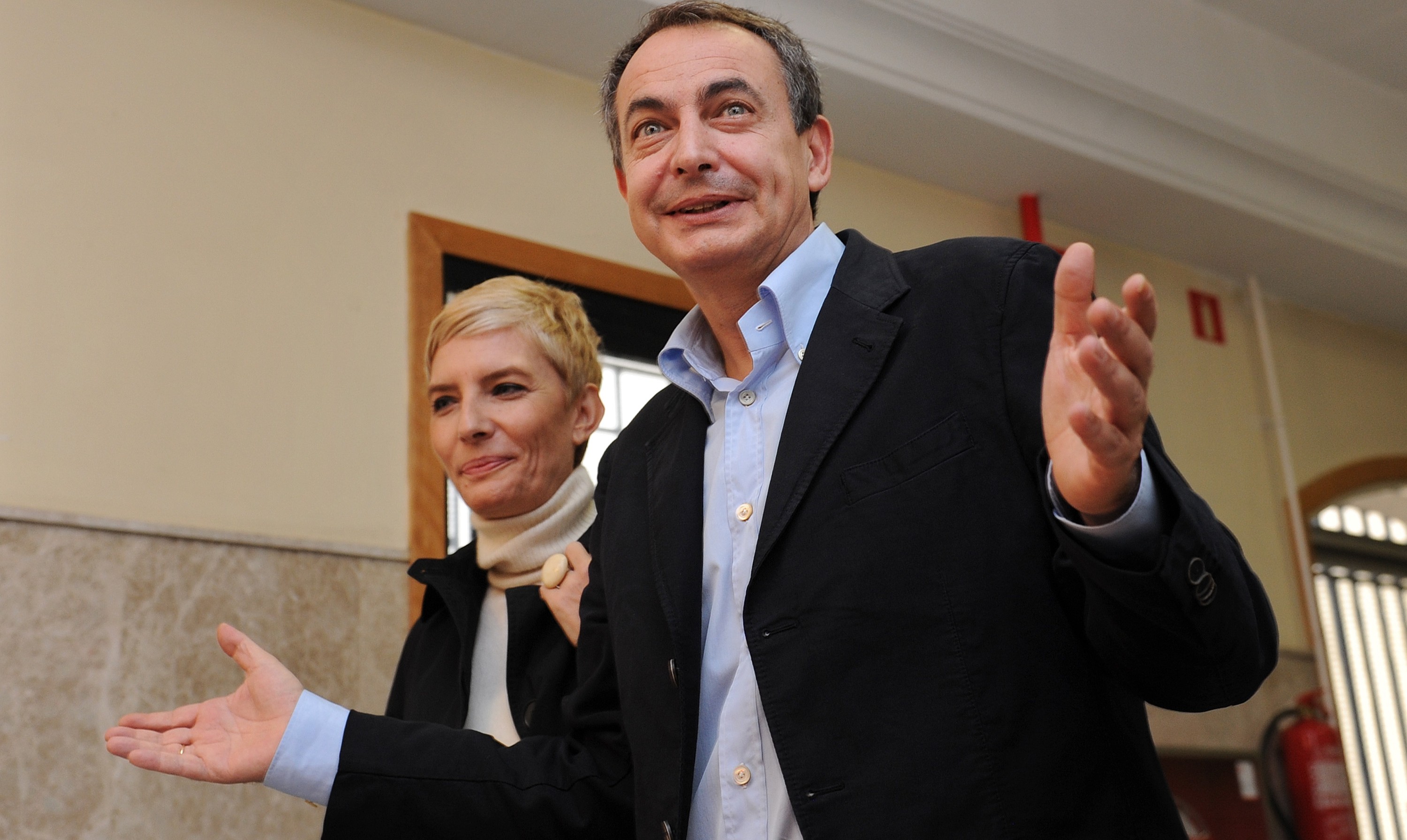 La romántica declaración de Zapatero hacia su mujer, Sonsoles Espinosa: "Estoy tan enamorado ...